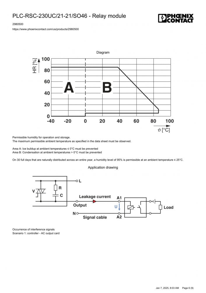 Phoenix Contact 2980500 technical document page 6
