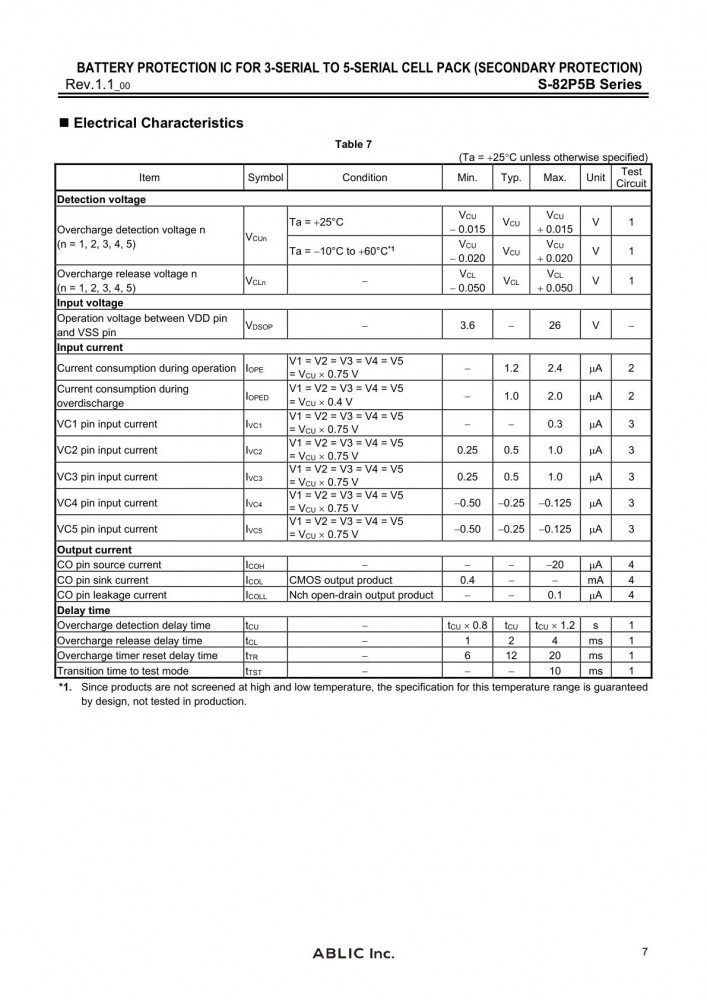 S-82P5B technical document, page 7