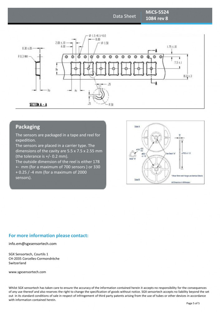 MICS-5524 technical document page 5