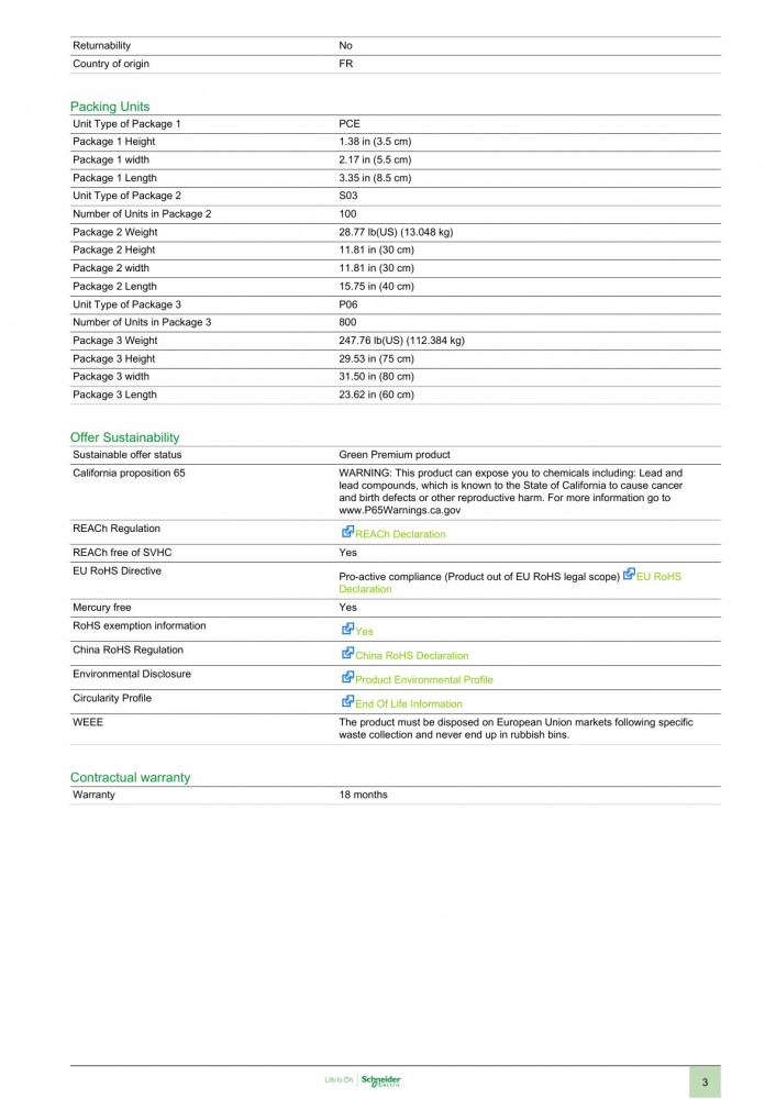 XB4BW73731M5 technical document page 3