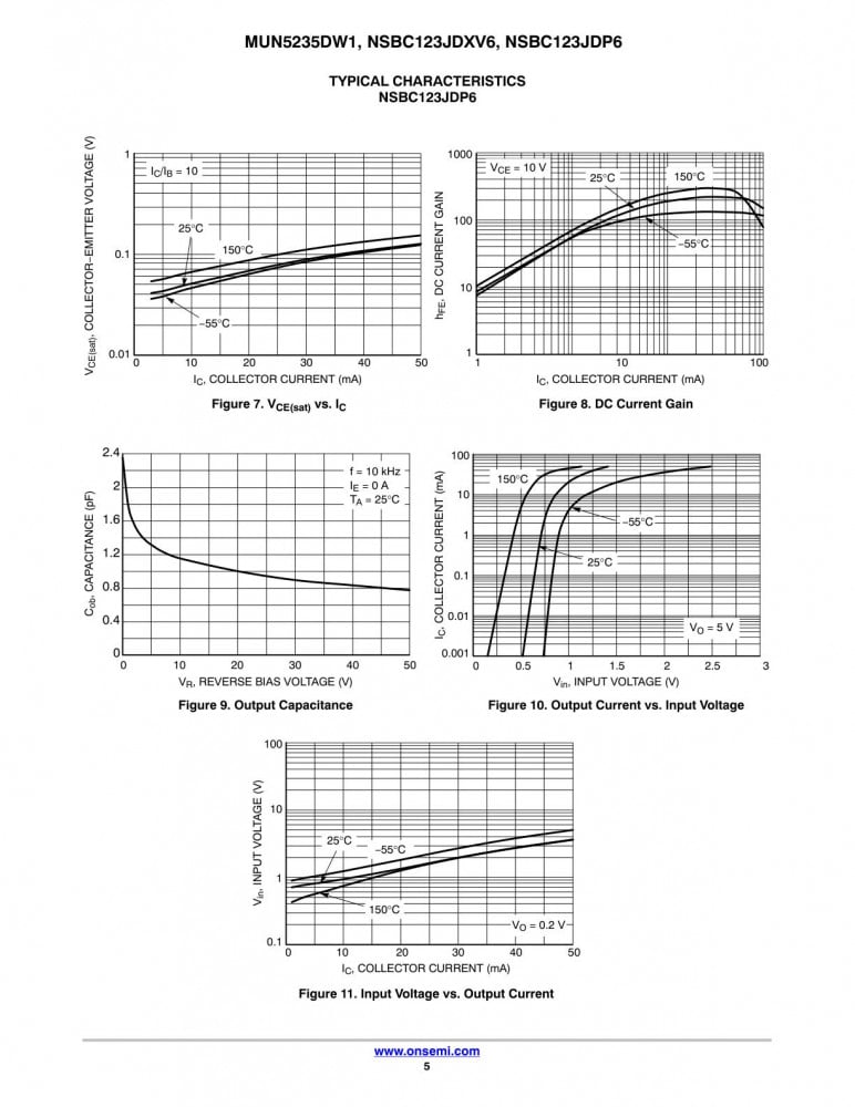 NSBC123JDXV6T1G datasheet page 5