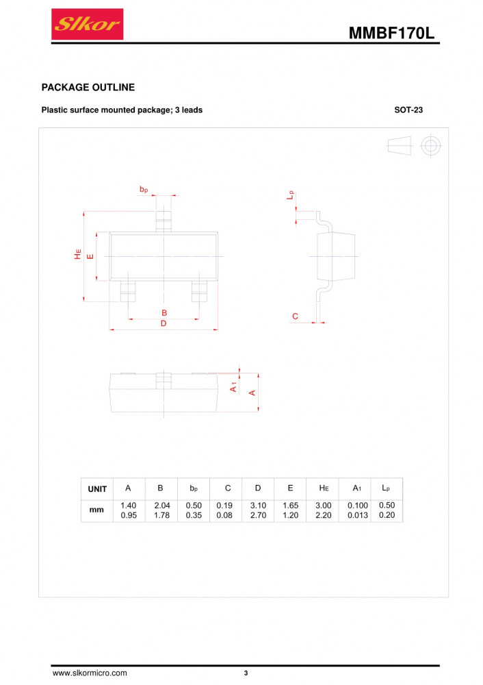 MMBF170L datasheet page 3
