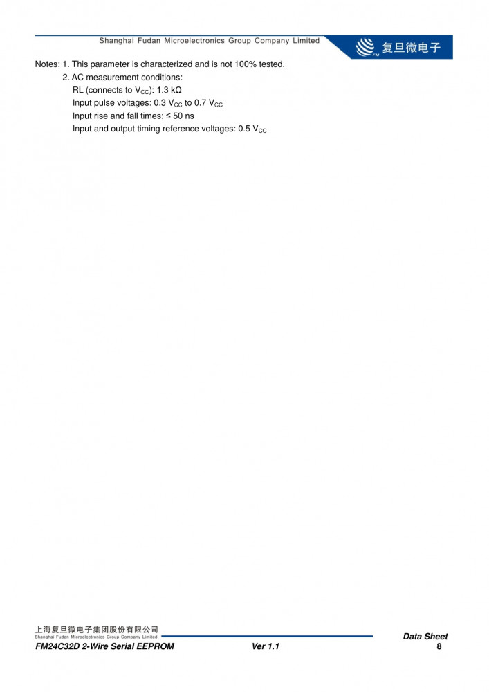 FM24C32D datasheet page 8