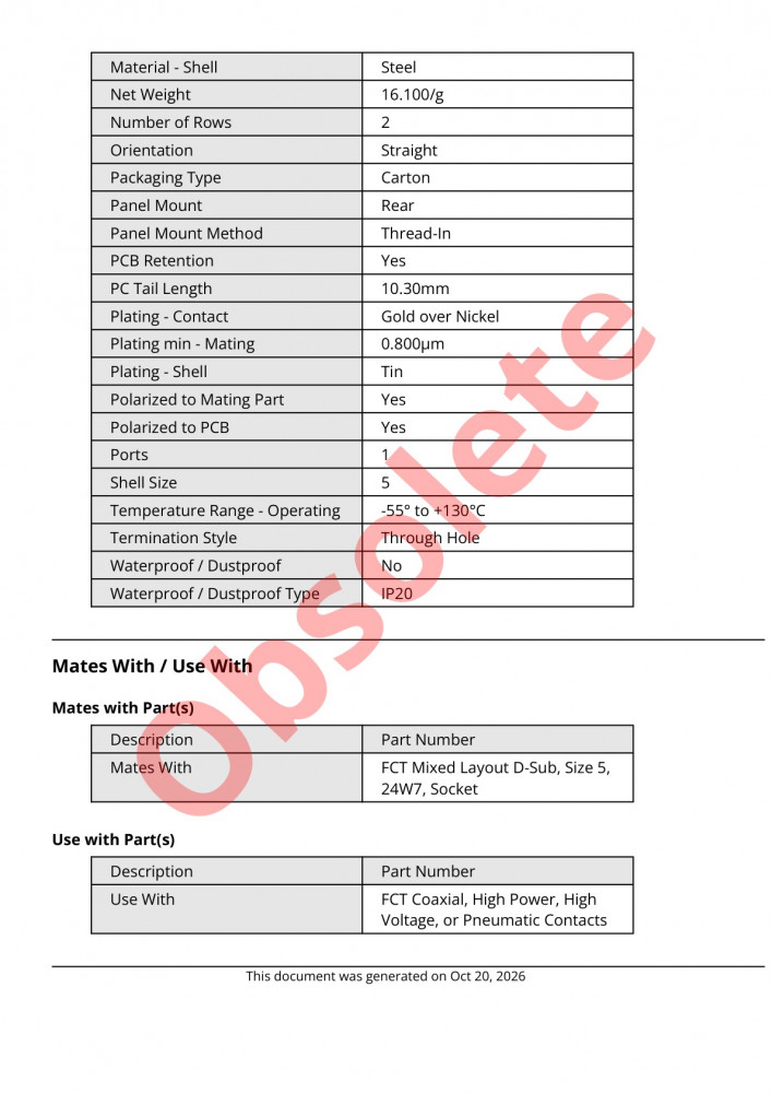 MOLEX 1731071369 drawing preview, page 3
