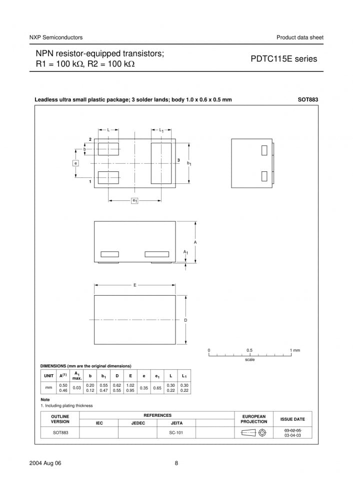 PDTC115E datasheet page 9