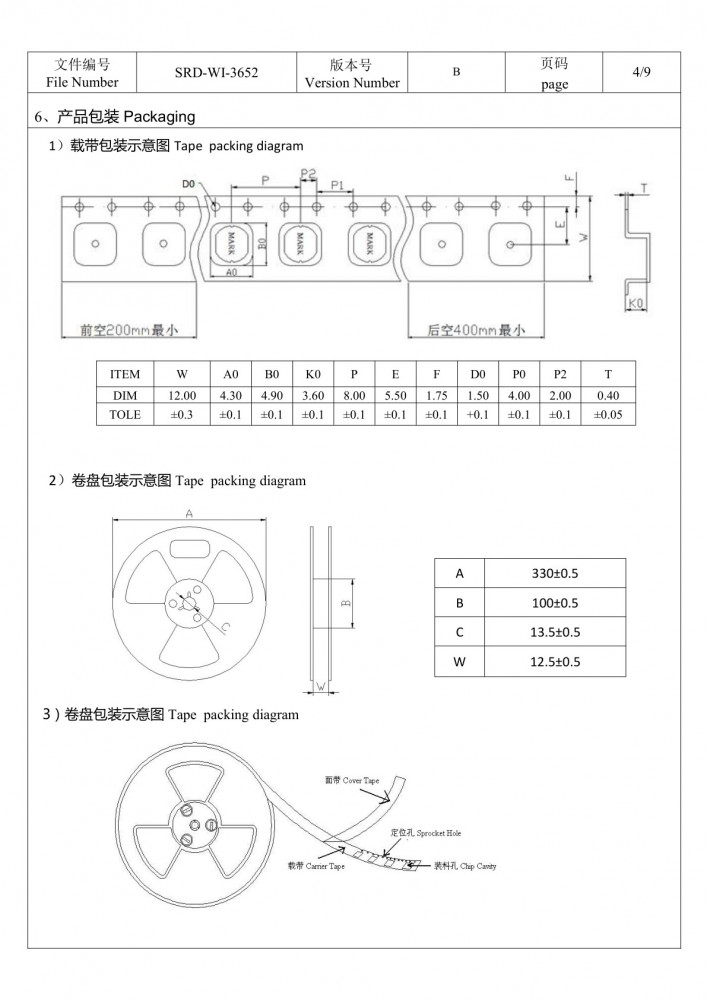 SOREDE approval specification page 6