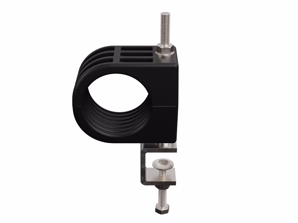 Single Side, 1-Hole, Feeder Clamp for 2-1/4