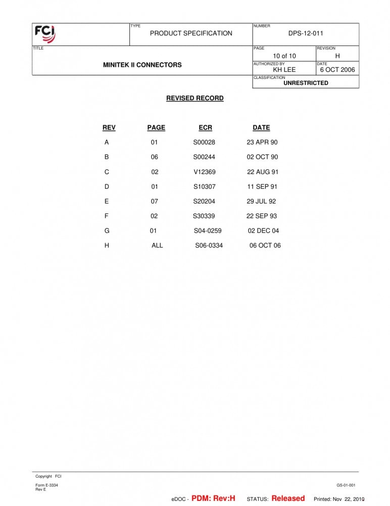 90311-020LF technical document page 10