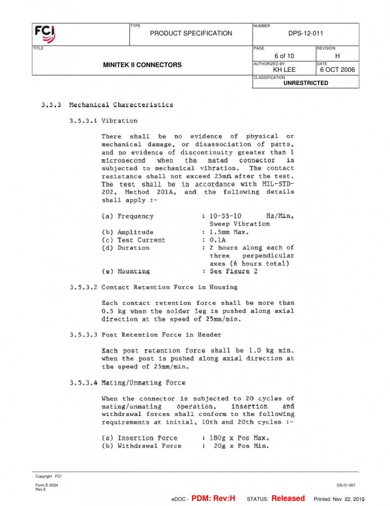90311-020LF technical document page 6