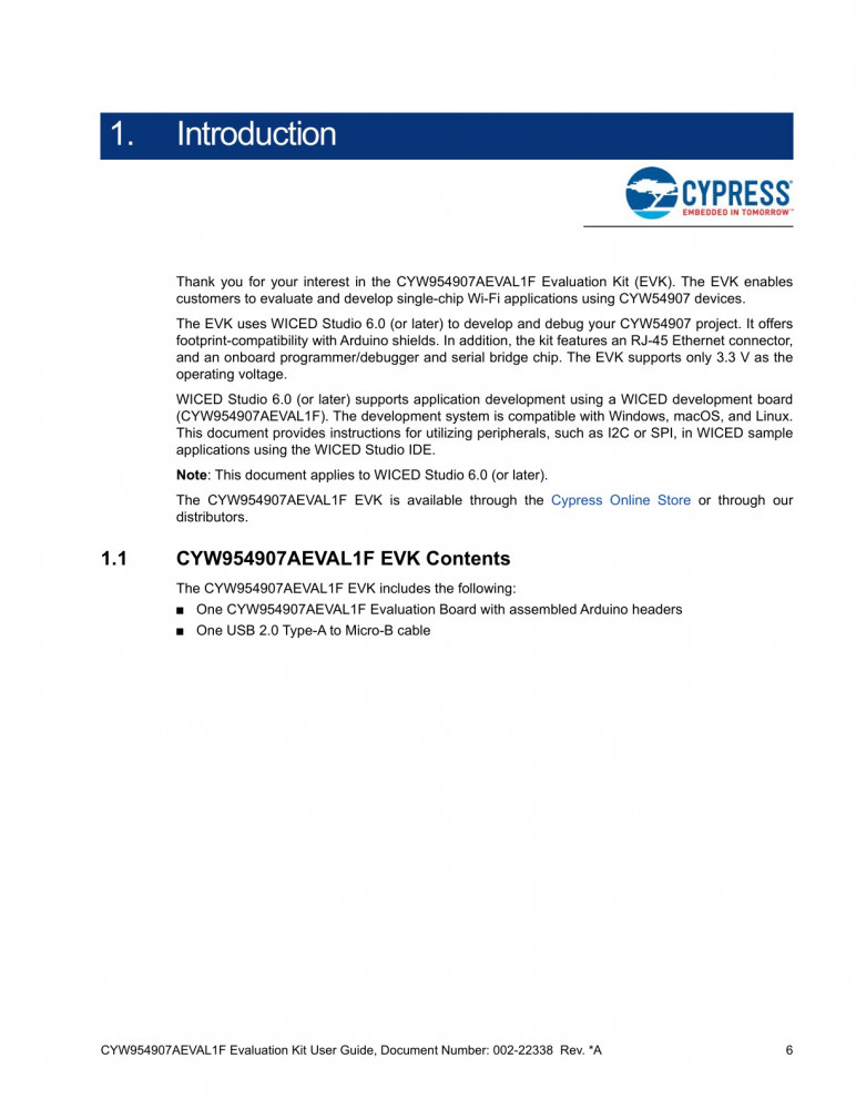 CYW954907AEVAL1F document page 7
