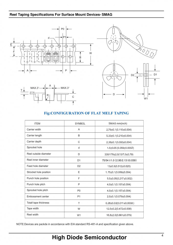 High Diode S1G datasheet page 4