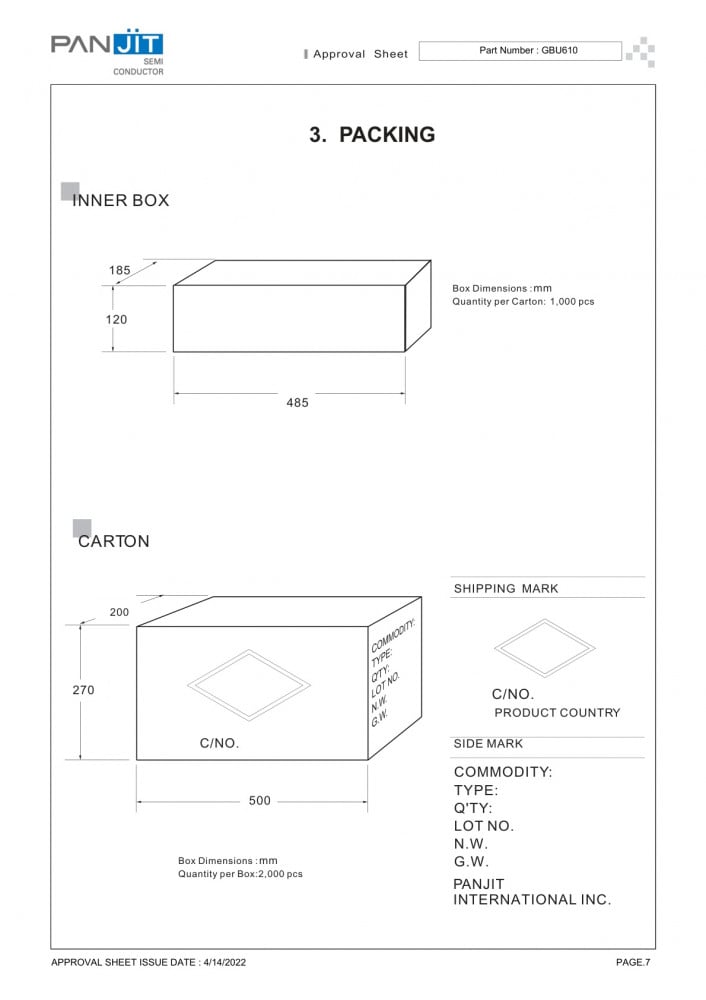 GBU610 datasheet page 7
