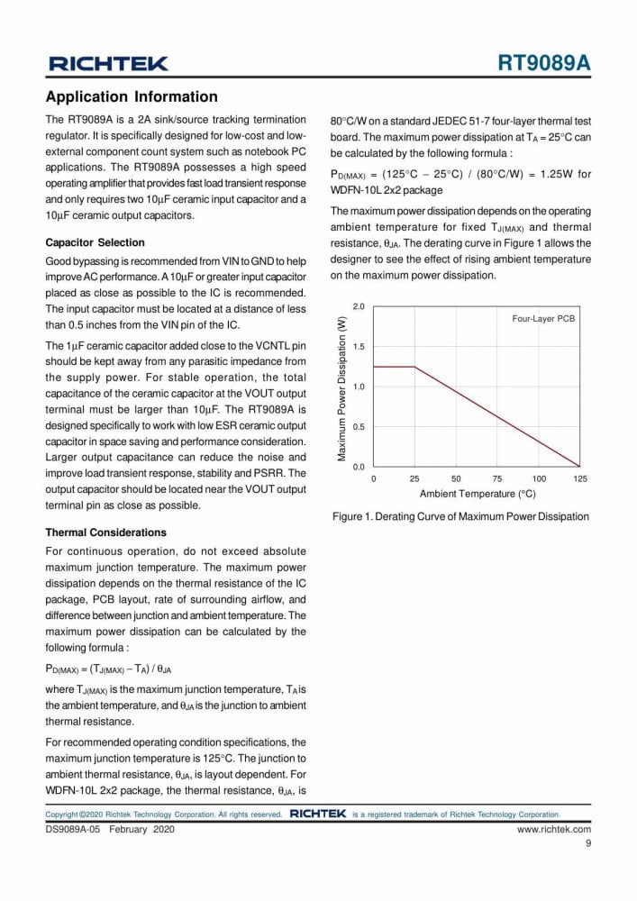 RT9089AGQW datasheet page 9