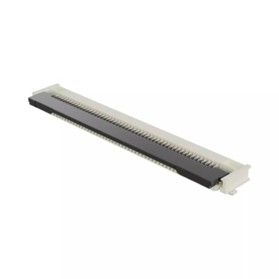 Easy-On FFC/FPC Connector, 0.50mm Pitch, 1.90mm Height, Single Bottom Contact (FS19), Right-Angle, Surface Mount, ZIF, 50 Circuits, Tin-Bismuth Plating for sale