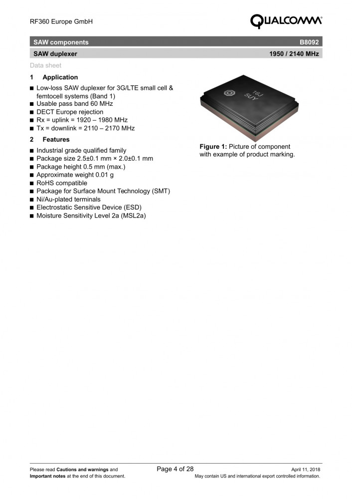 B8092 datasheet page 6