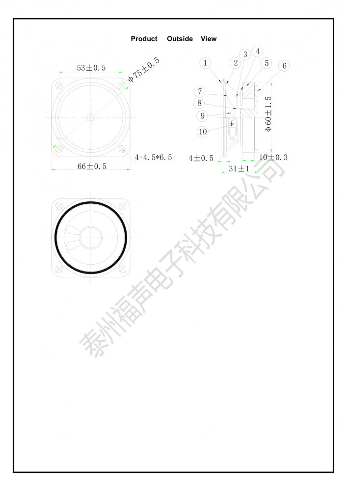 FS66W04100-H31 specification page 3