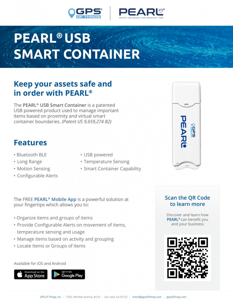 ST1502 PEARL USB Smart Container product documentation preview