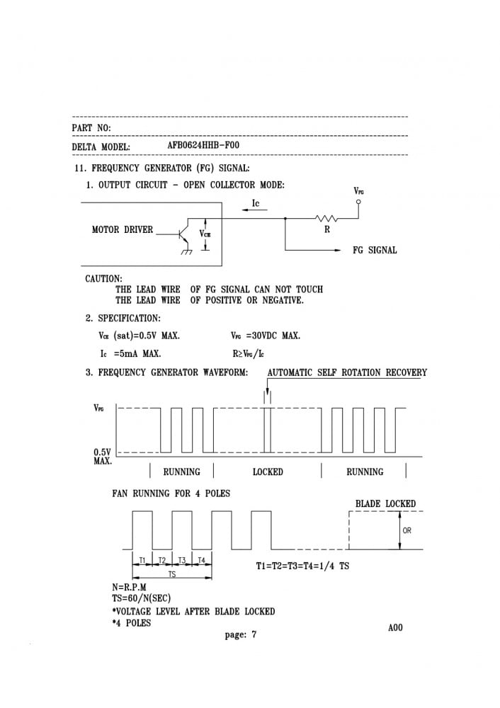 AFB0624HHB-F00 specification page 8