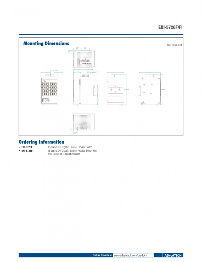 EKI-5726FI product documentation page 2