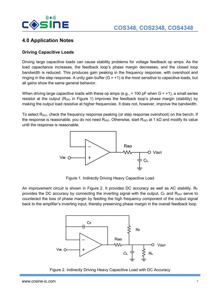 COS4348SR datasheet page 5