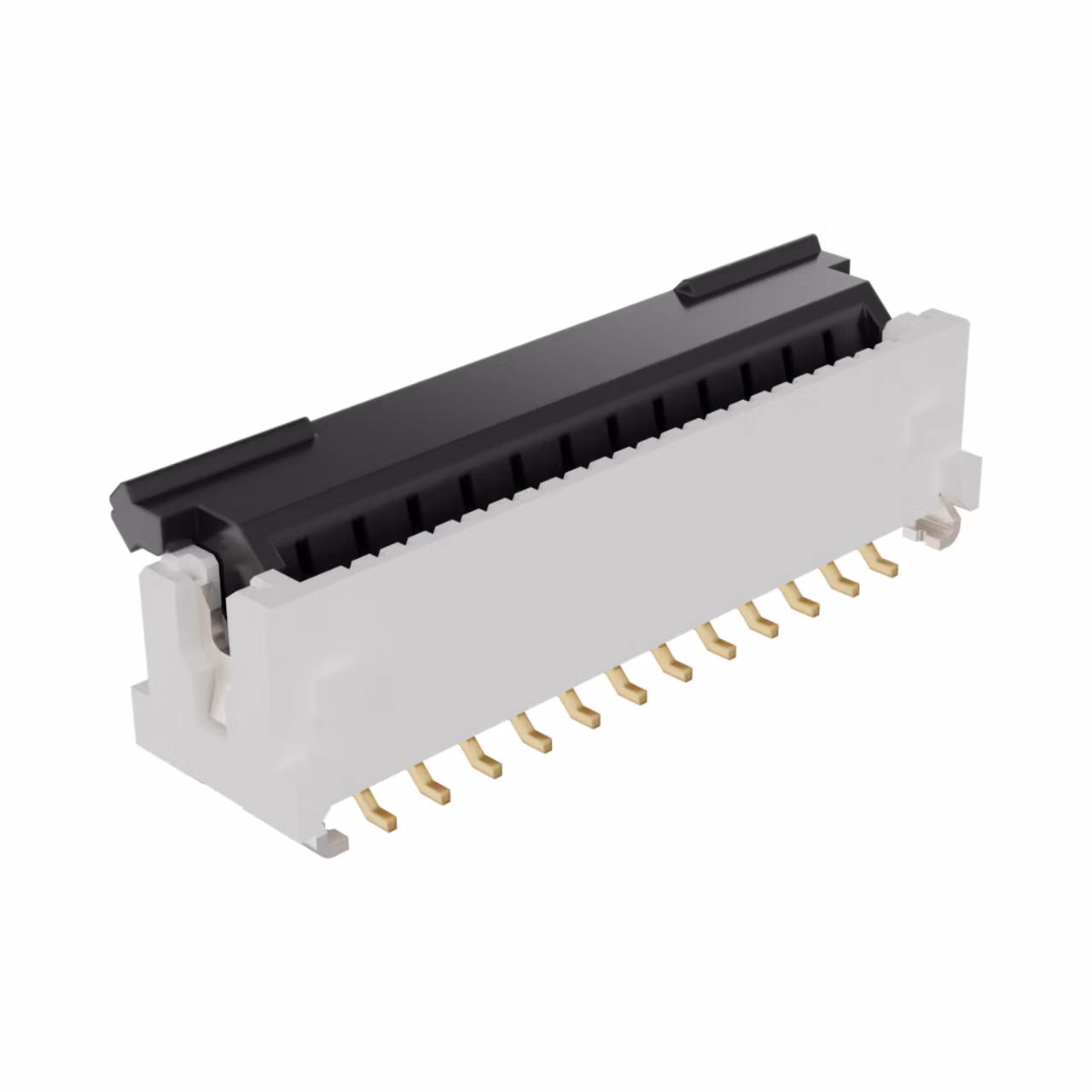 Easy-On FFC/FPC Connector, 0.50mm Pitch, V-Flip Series, Vertical, 4.05mm  Height, 24 Circuits, Phosphor Bronze, Gold Plating for sale
