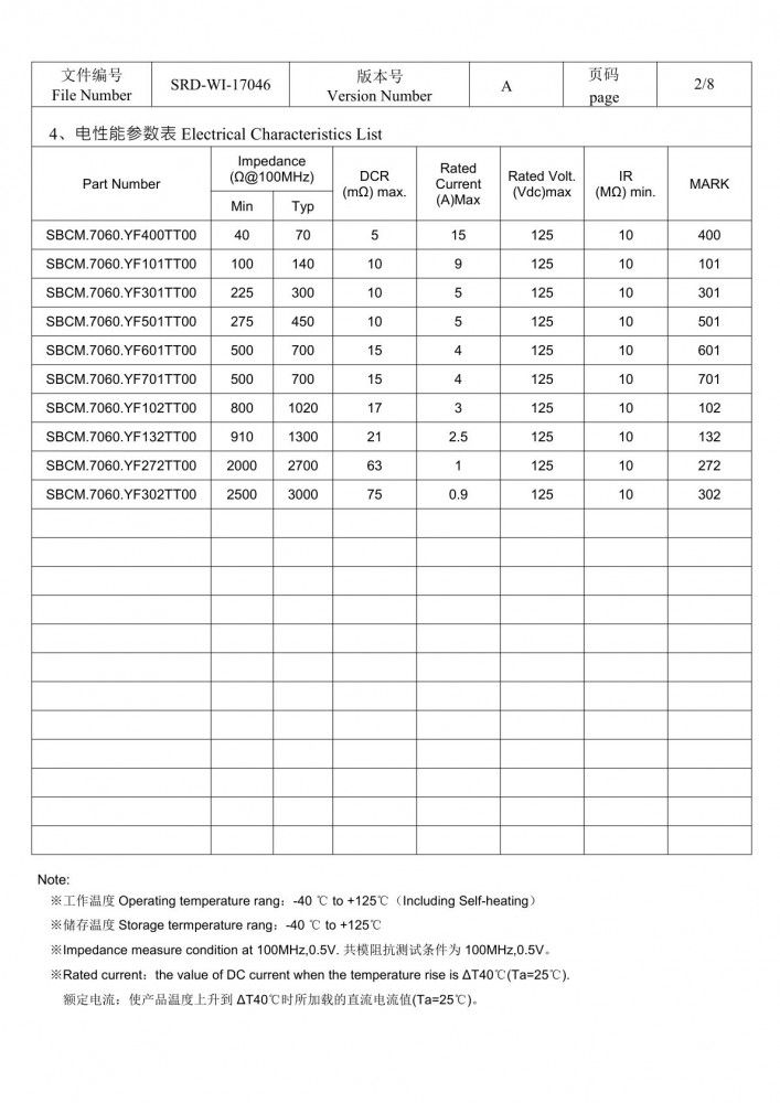 SOREDE SBCM.7060 specification page 4
