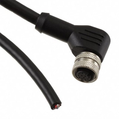Bulgin PXPPVC12FBF05ACL010PVC Circular Cable Assembly
