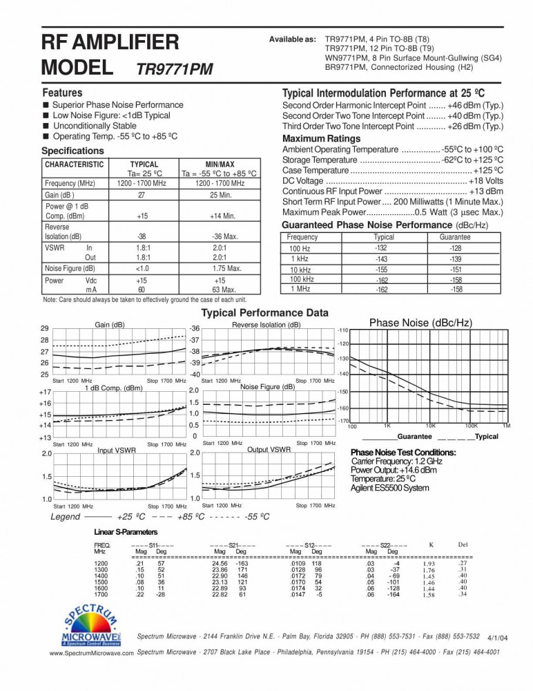 TR9771-9PM technical document page