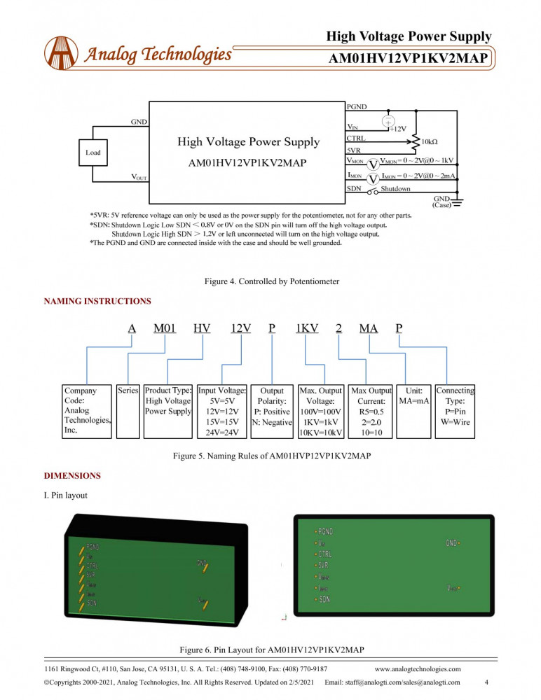 AM01HV12VP1KV2MAP technical document page 4
