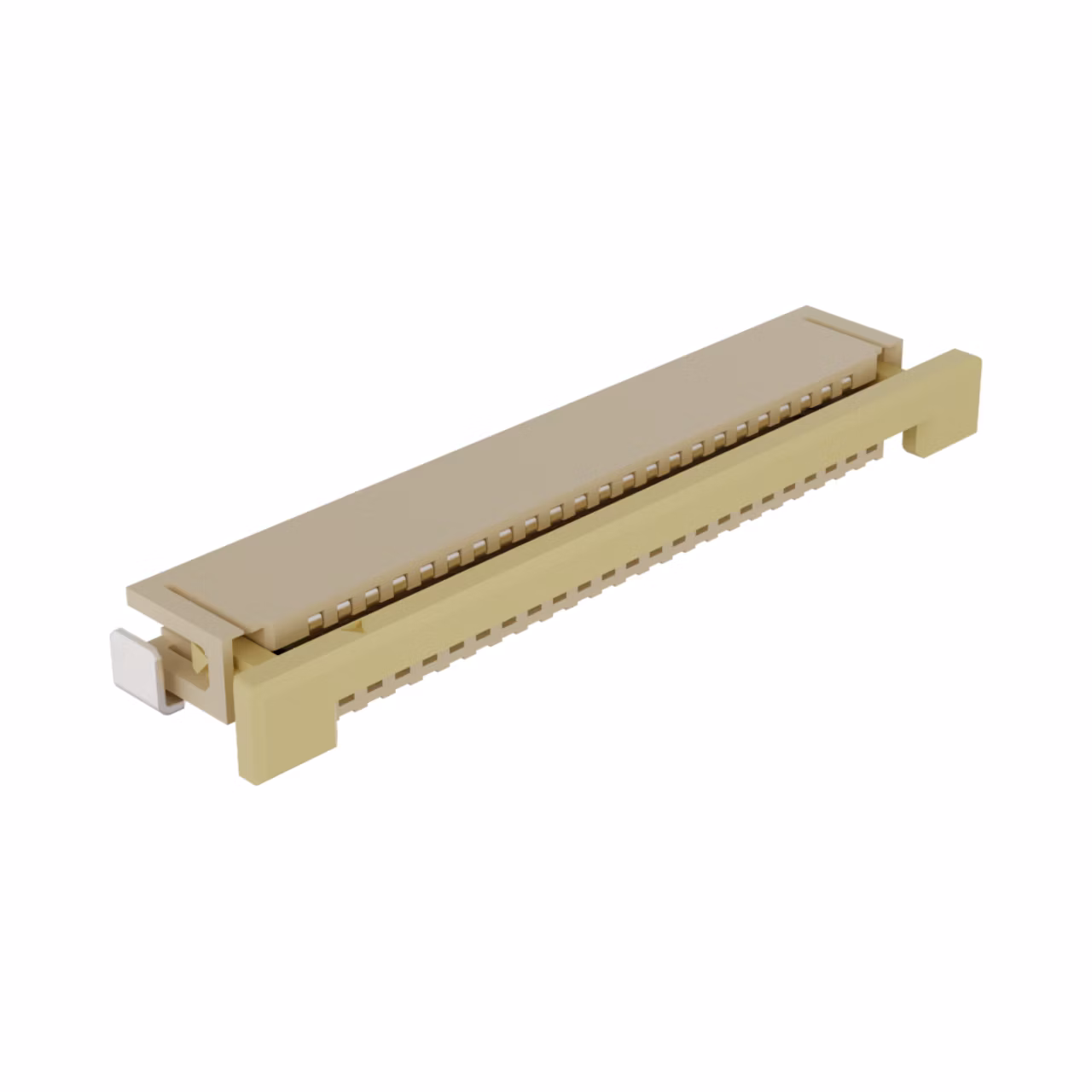 Easy-On FFC/FPC Connector, 1.00mm Pitch, Slider Series, Right-Angle, Bottom Contact, 3.00mm Height, 23 Circuits, Tin-Lead Plating for sale