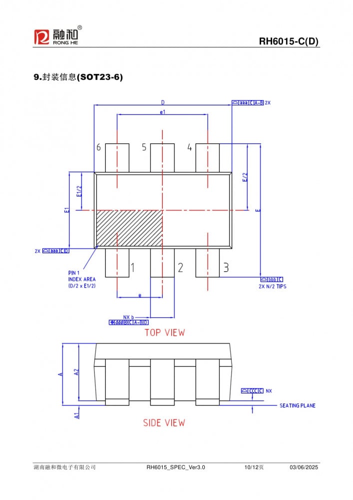 RH6015C datasheet page 10