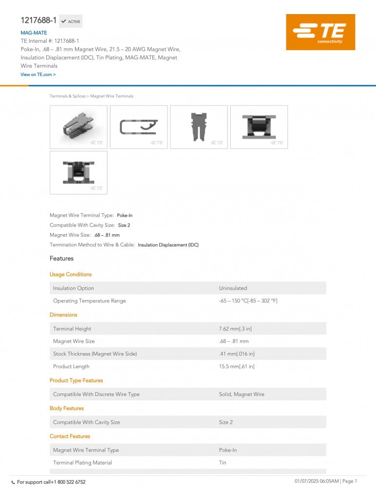 1217688-1 technical document page 1