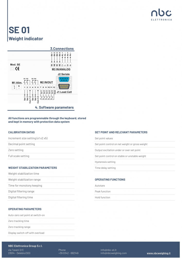 SE 01 weight indicator document page 2