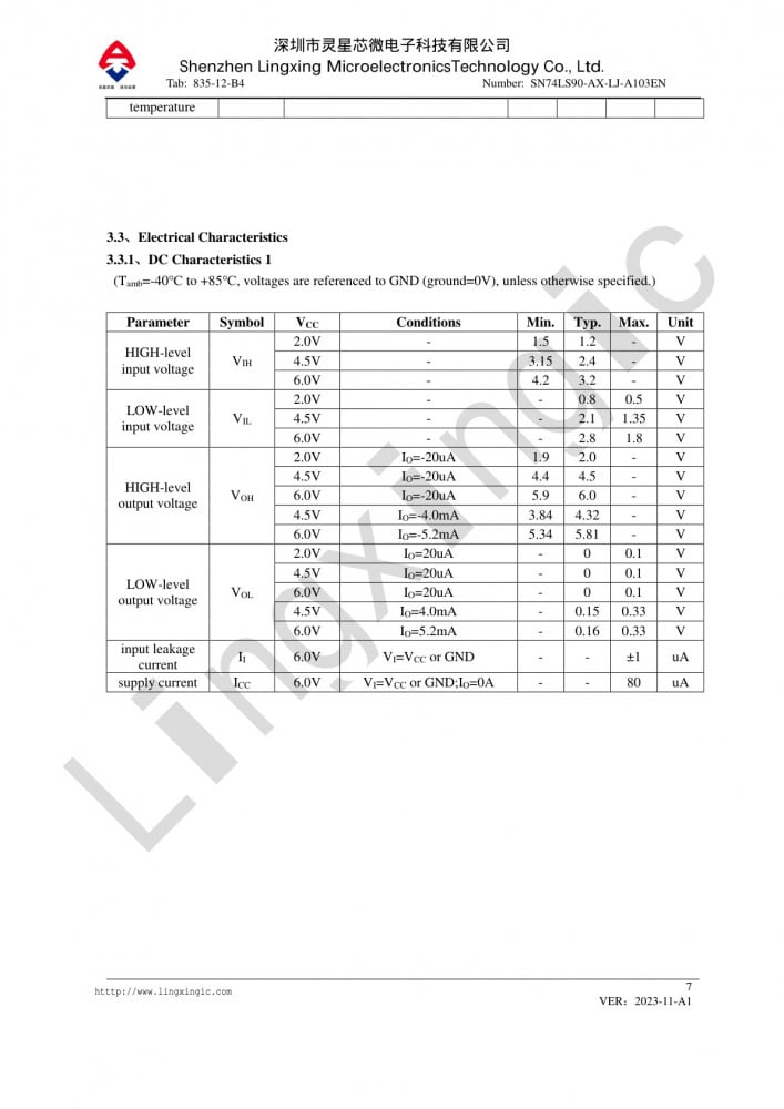 SN74LS90 datasheet page 9