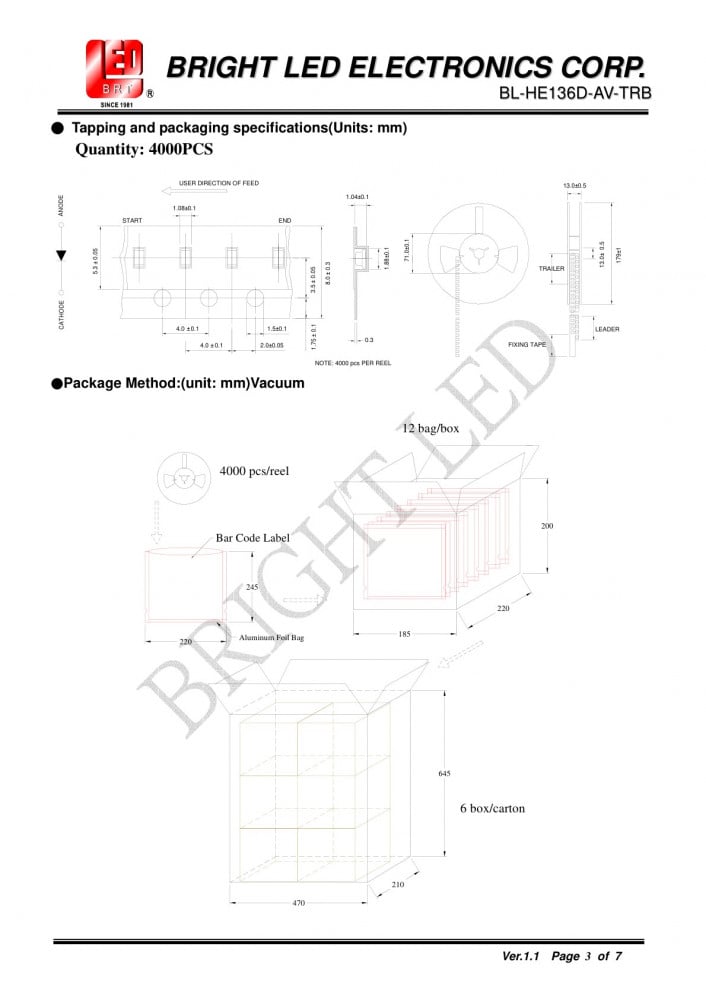 BL-HE136D-AV-TRB datasheet page 4
