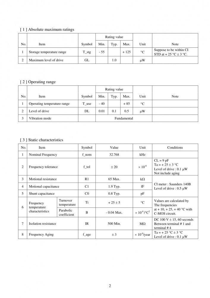 EPSON MC-146 specification page 3