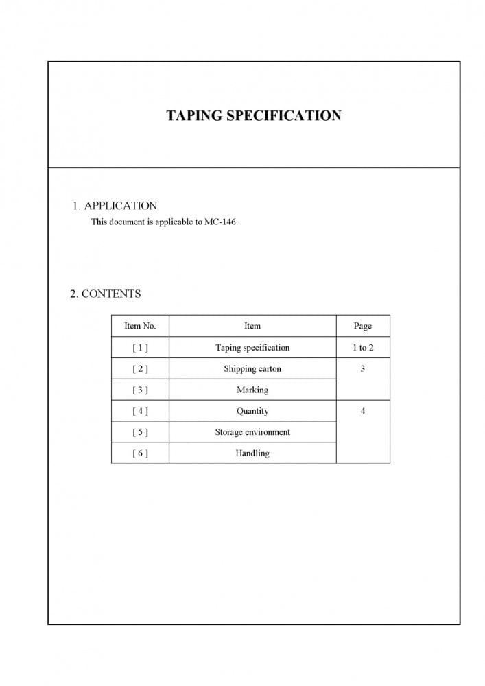EPSON MC-146 taping specification page 9