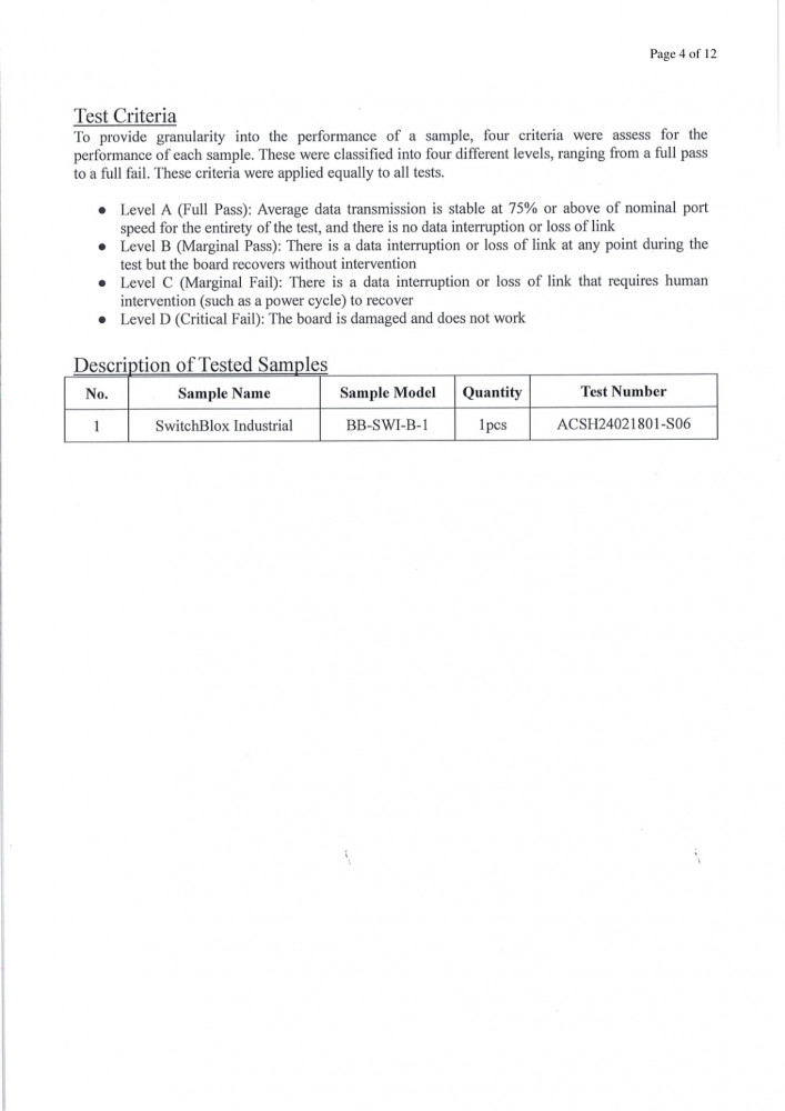 Product document page 4