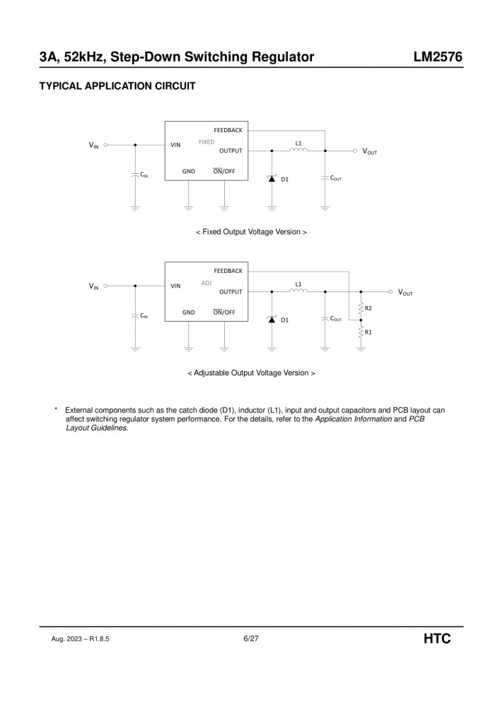 LM2576TV-5.0 datasheet page 6