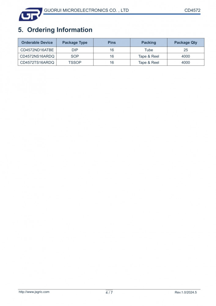 CD4572 technical document page 4