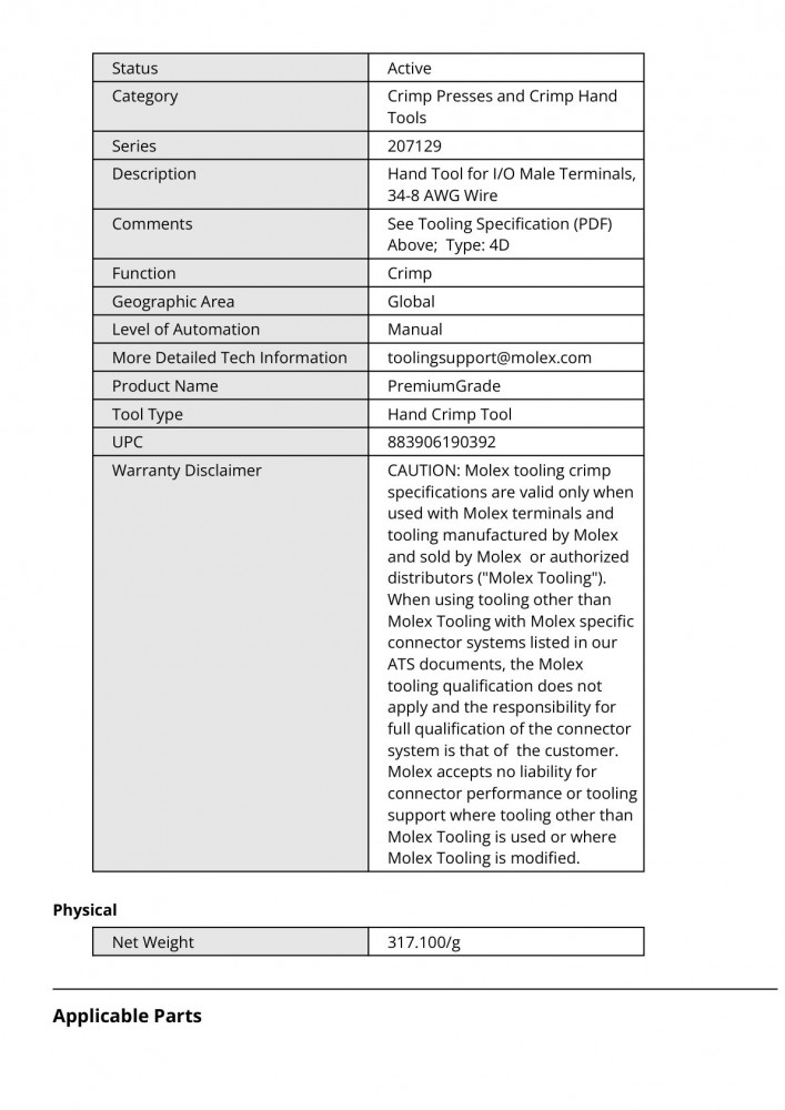 638192000 tooling document page 2