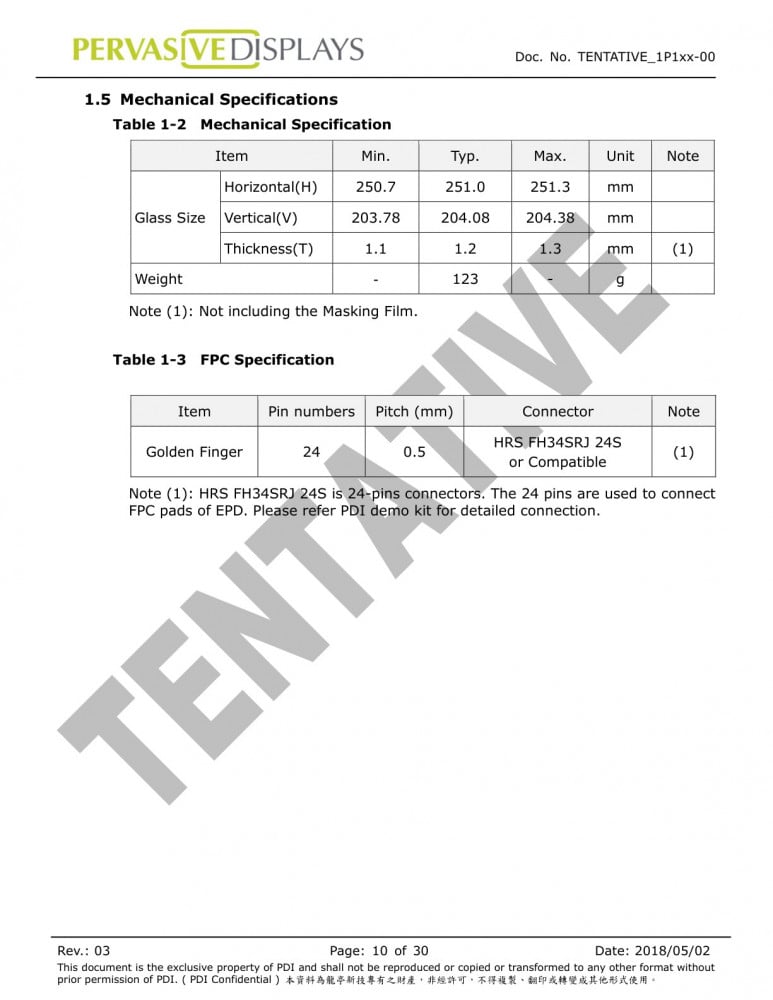 E2B98FS081 datasheet page 10