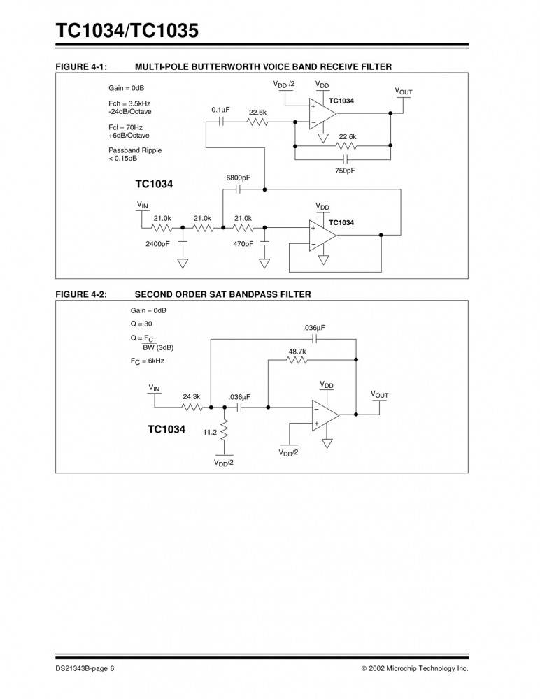 TC1034 datasheet page 6