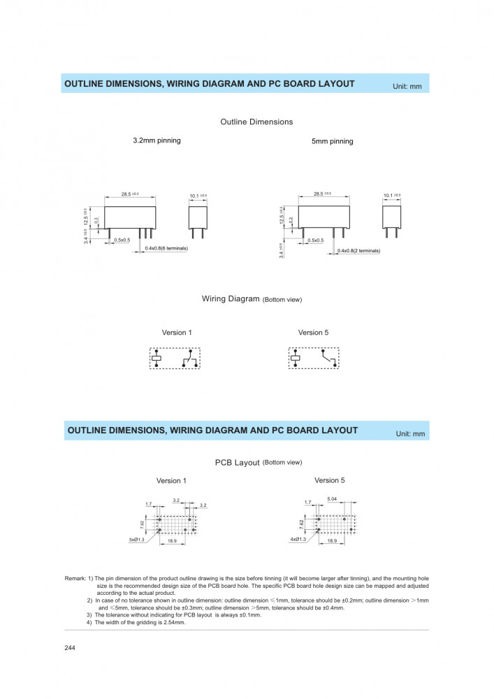HF118FK datasheet page 3