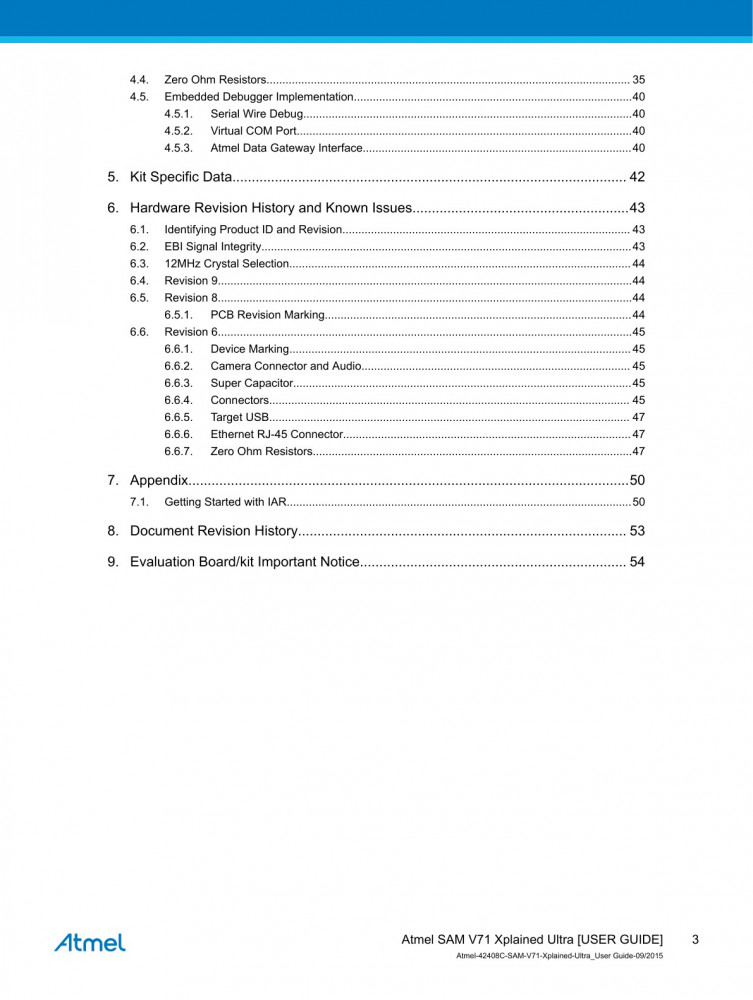 ATSAMV71-XULT document preview, page 3