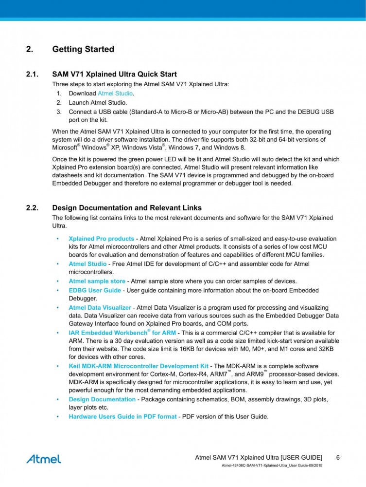 ATSAMV71-XULT document preview, page 6