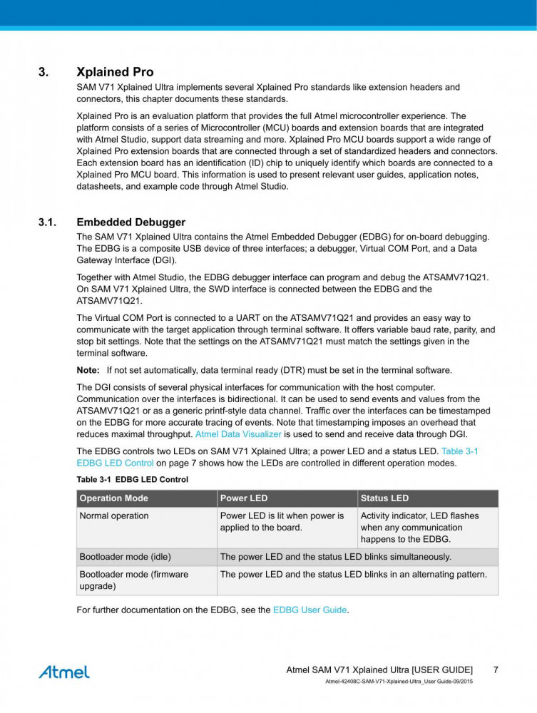 ATSAMV71-XULT document preview, page 7