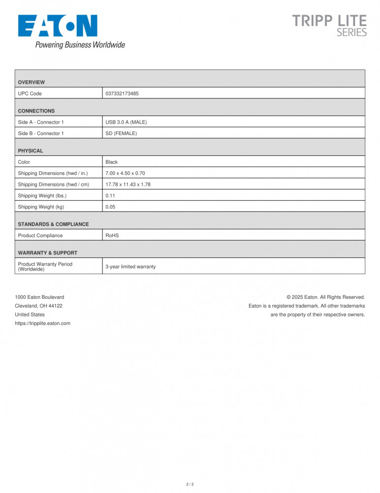 U352-000-SD-R technical document image 2
