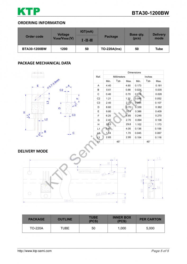 BTA30-1200BW datasheet page 5