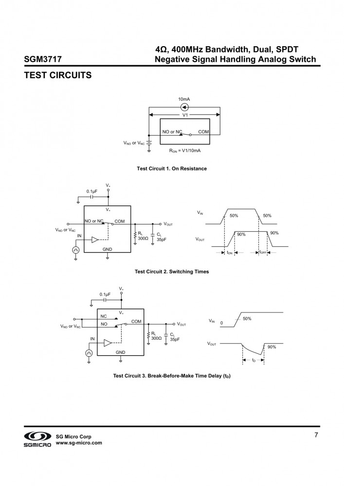 SGM3717 datasheet page 7
